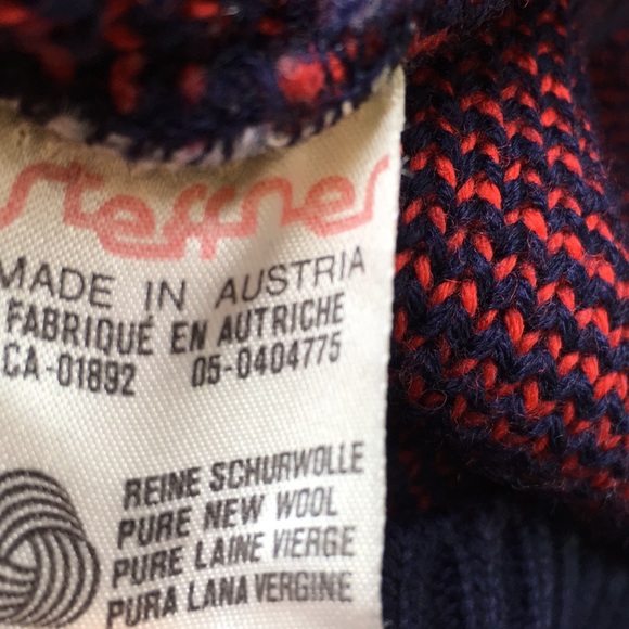 Steffner | Sweaters | Wool Austrian Made Ski Sweater | Poshmark